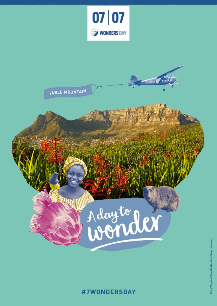 Presenting the 7Wonders Day Poster Collection | About New7Wonders